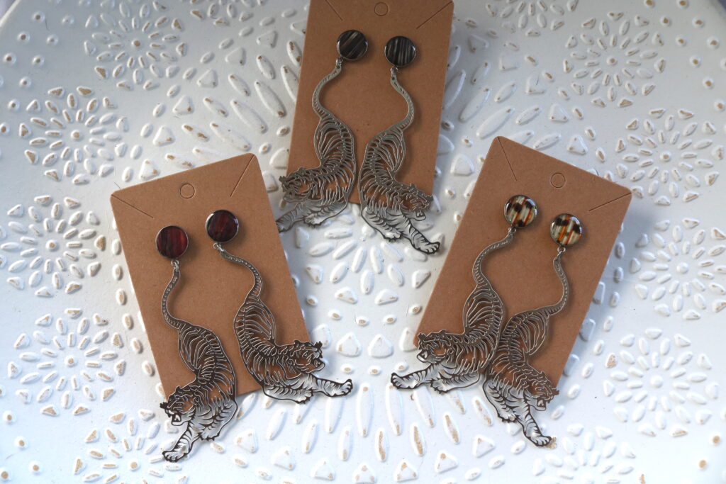 Tiger Post - The Invasive Fin - Handcrafted in the US Virgin Islands